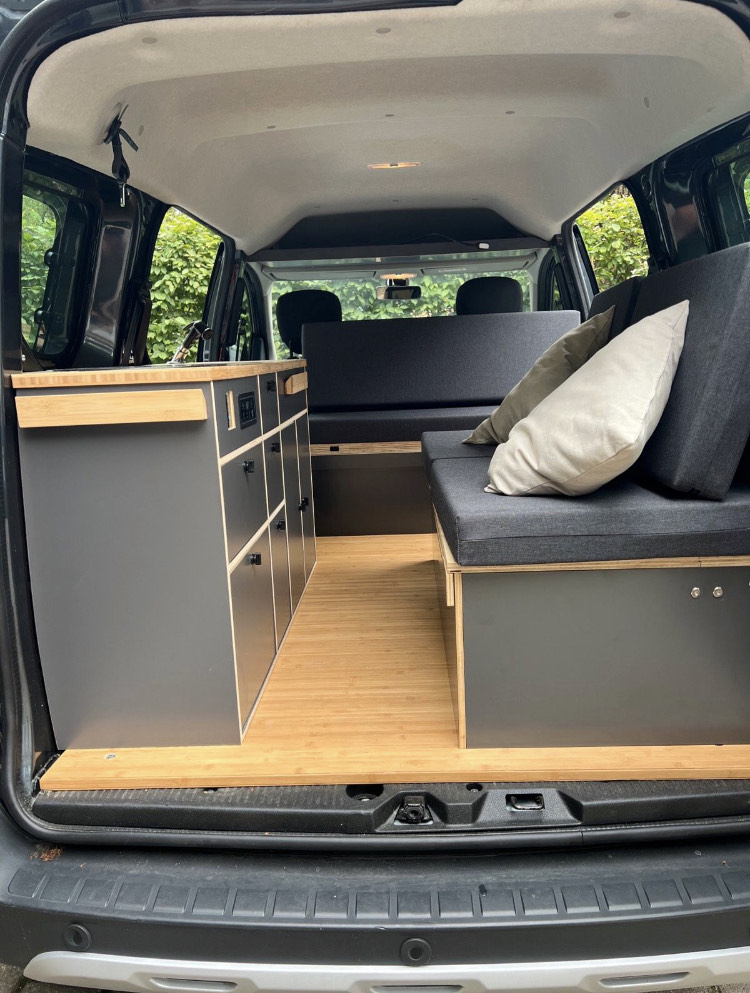 Renault Kangoo Campingmodul ab 4.900€ - vanreif